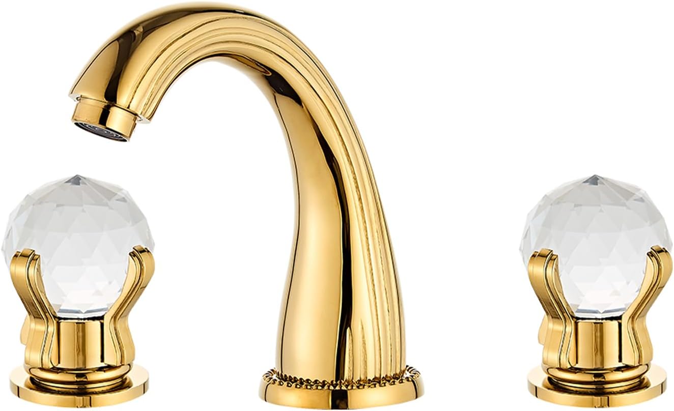 Amalfi Brass Gold Plated Sink Faucet – JunoShowers