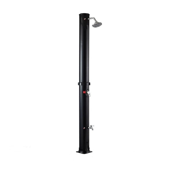 Juno Commercial Outdoor Swimming Pool Showers In Black Finish – JunoShowers