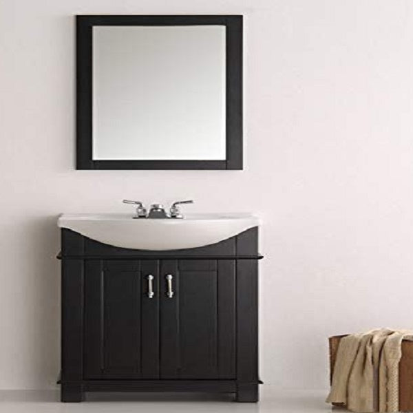 Juno Traditional Black 24" Bathroom Vanity Set – JunoShowers