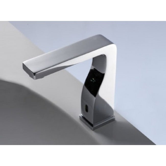 Chrome Finish Deck Mount Elecronic Automatic Motion Sensor faucet ...